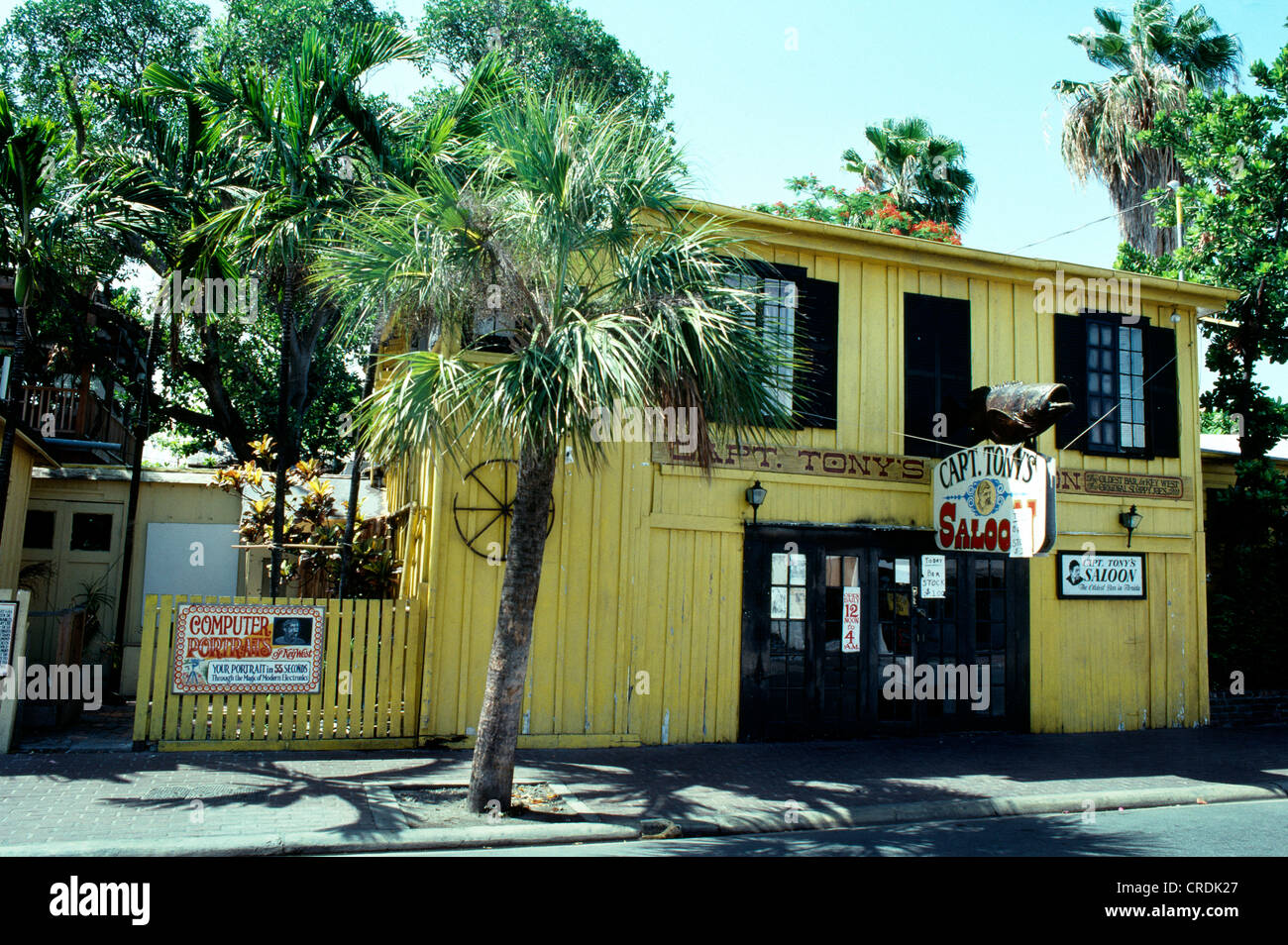 TYPICAL KEY WEST ARCHITECTURE / FLORIDA Stock Photo - Alamy
