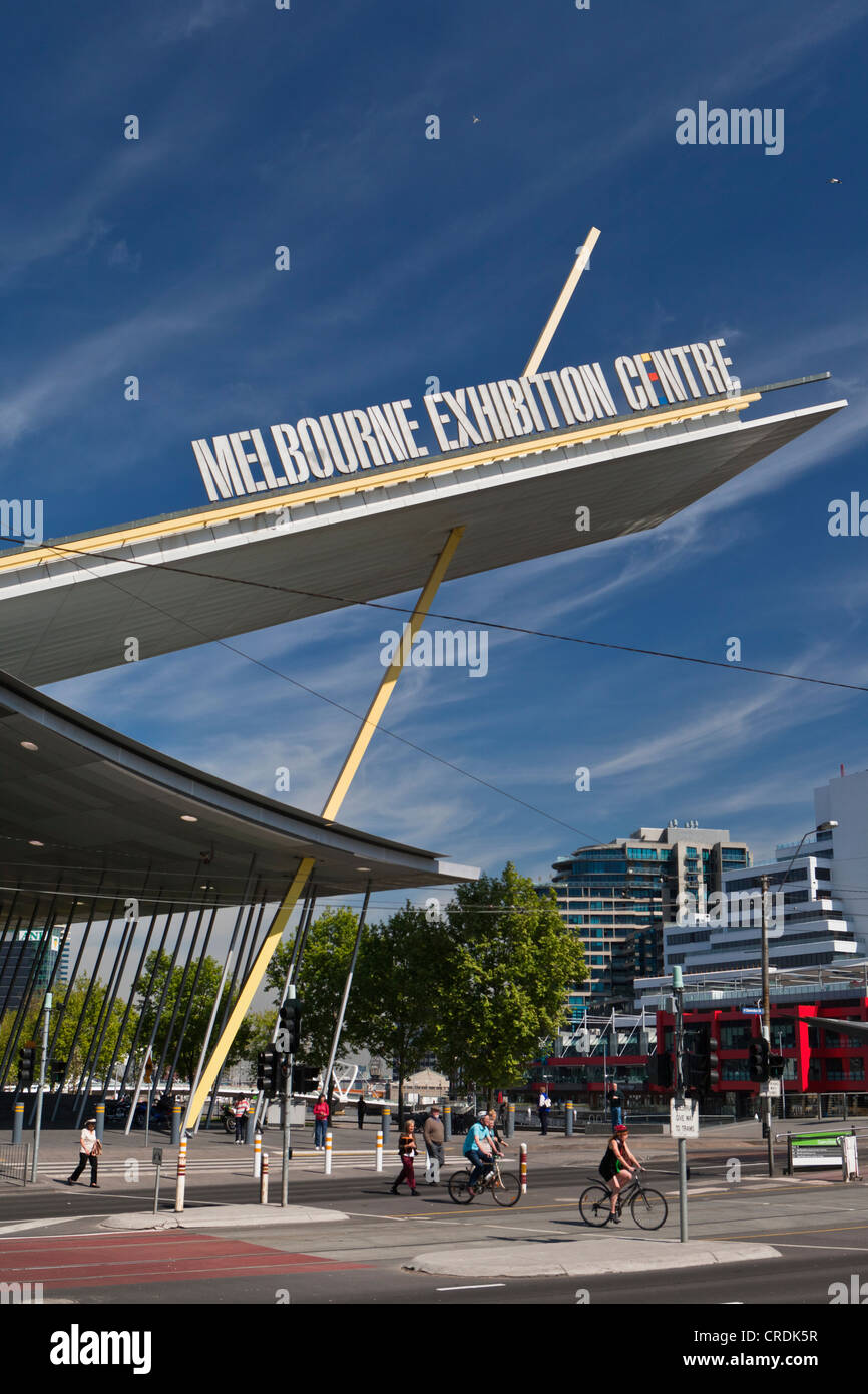Main building of the Melbourne Convention and Exhibition Centre ...