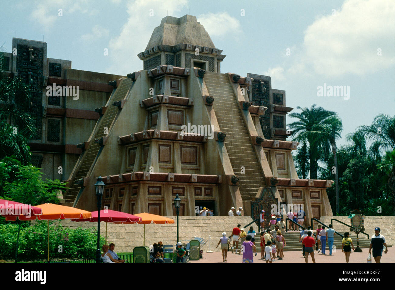 Mexican pavilion pyramid epcot hi-res stock photography and images - Alamy