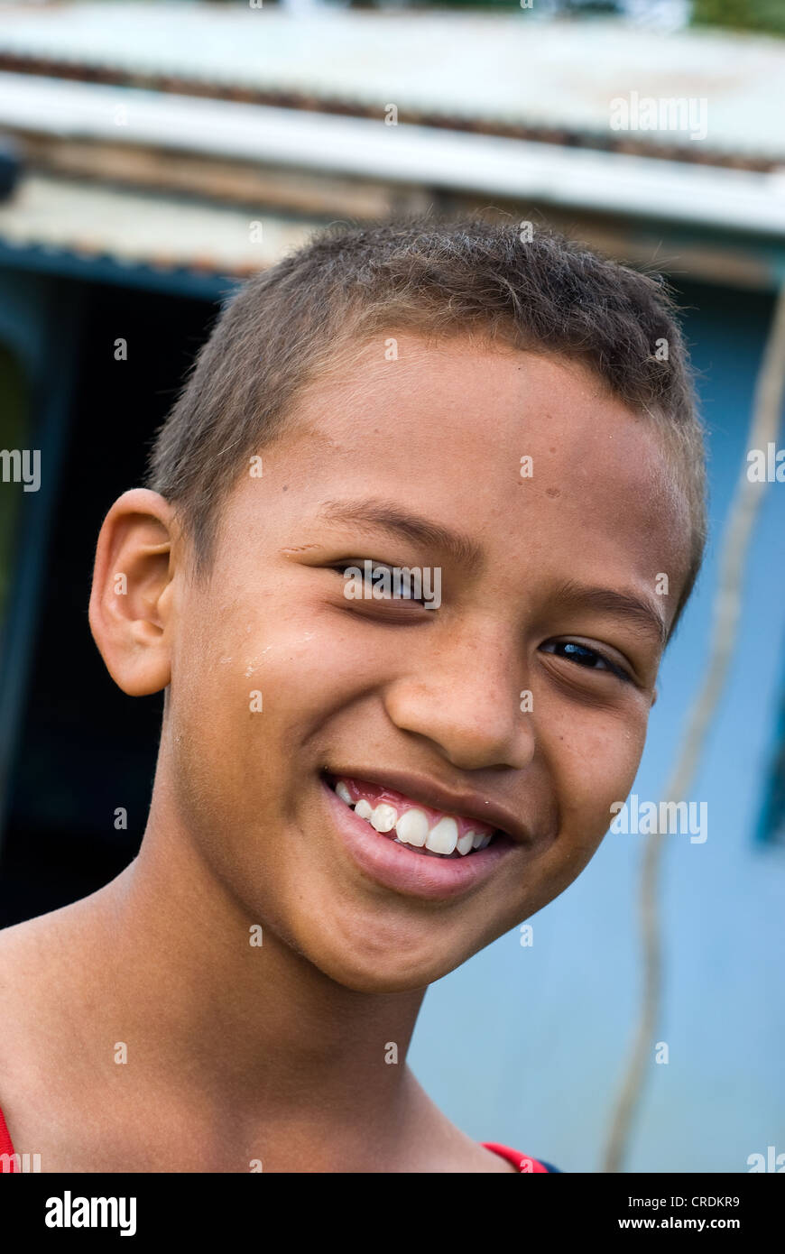 Polynesian boy hi-res stock photography and images - Alamy