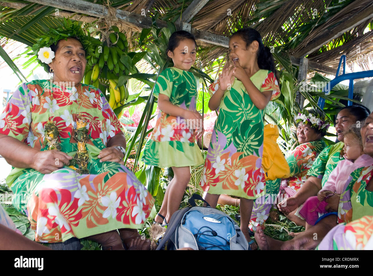 Cook Islands Rarotonga Avarua Constitution Day Festival parade Stock ...