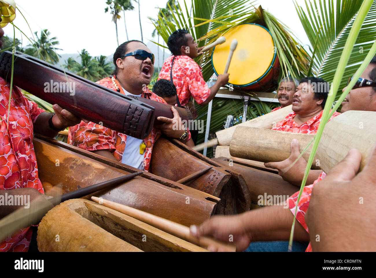 Cook Islands Rarotonga Avarua Constitution Day Festival parade Stock ...