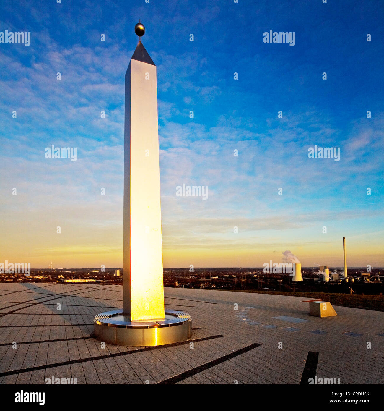 Sundial on hoheward mining dump hi-res stock photography and images - Alamy