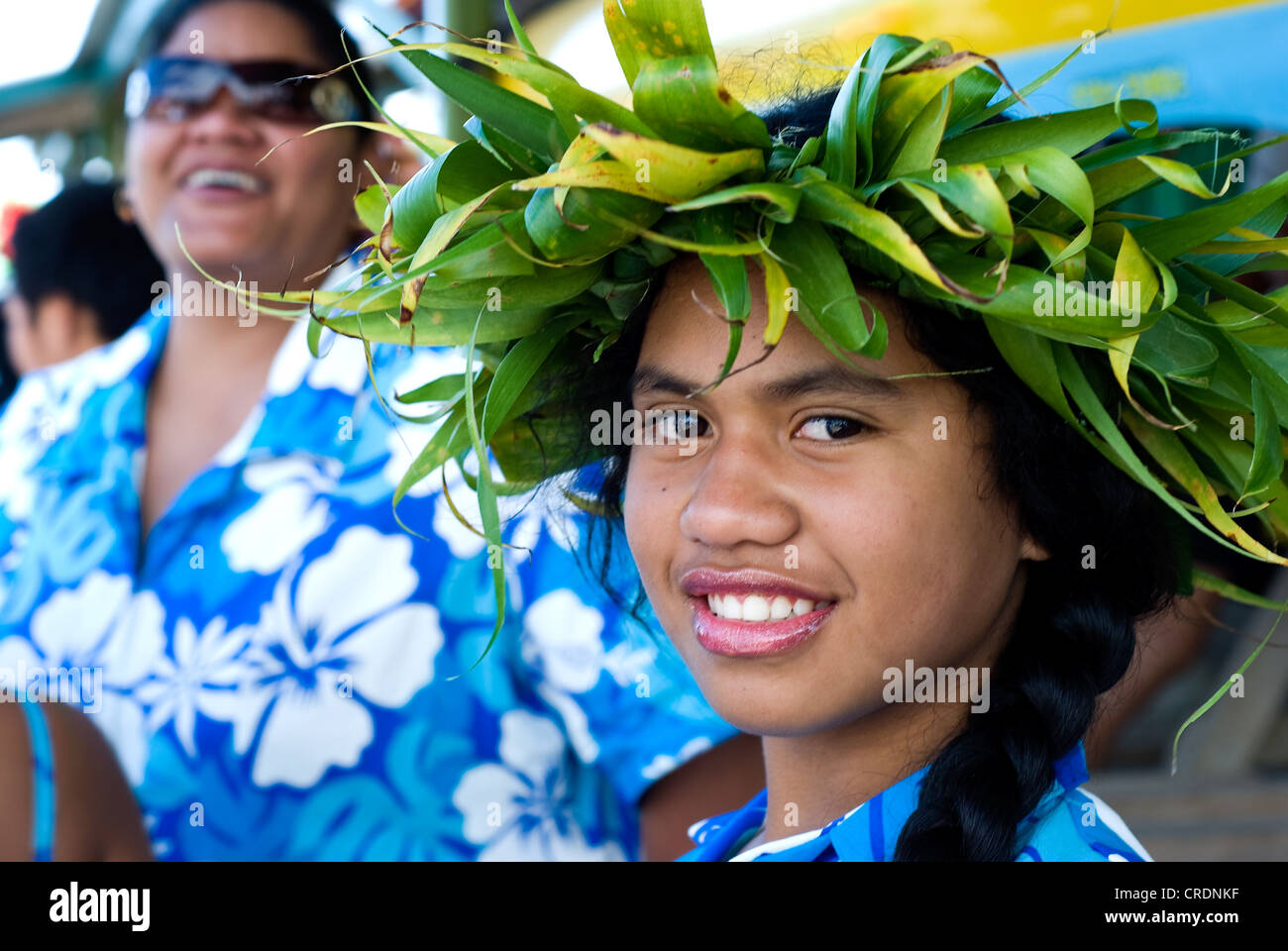 Cook Islands Rarotonga Avarua Constitution Day Festival parade Stock ...