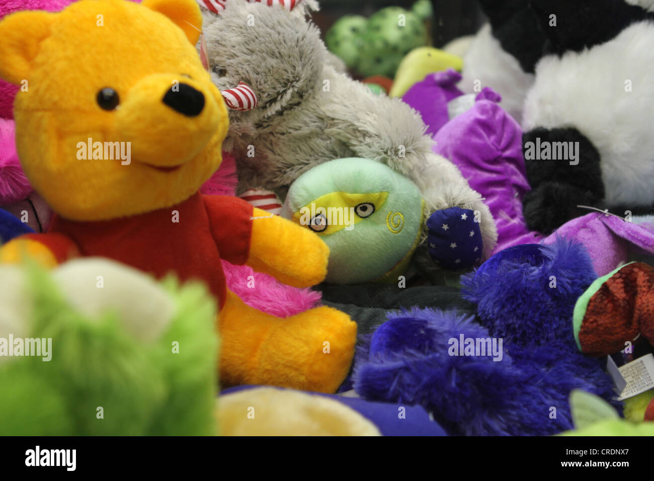 Pile stuffed toys hi-res stock photography and images - Alamy