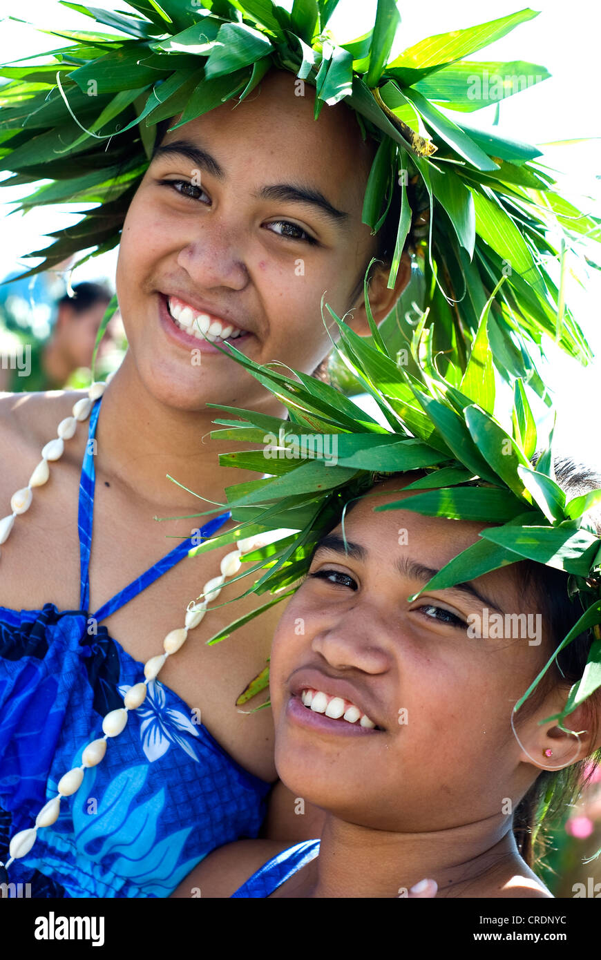 Cook Islands Rarotonga Avarua Constitution Day Festival parade Stock ...