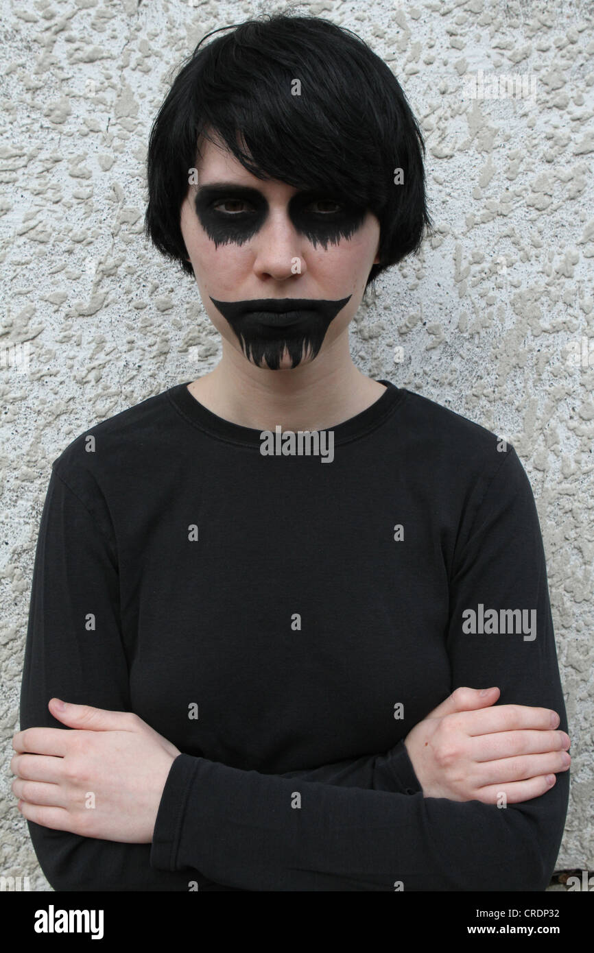 Goth teen hi-res stock photography and images - Alamy