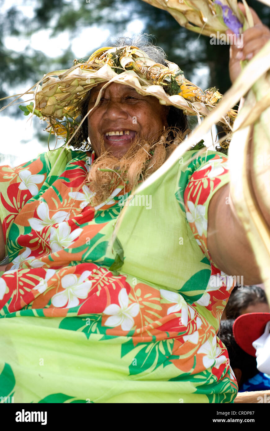 Cook Islands Rarotonga Avarua Constitution Day Festival parade Stock ...