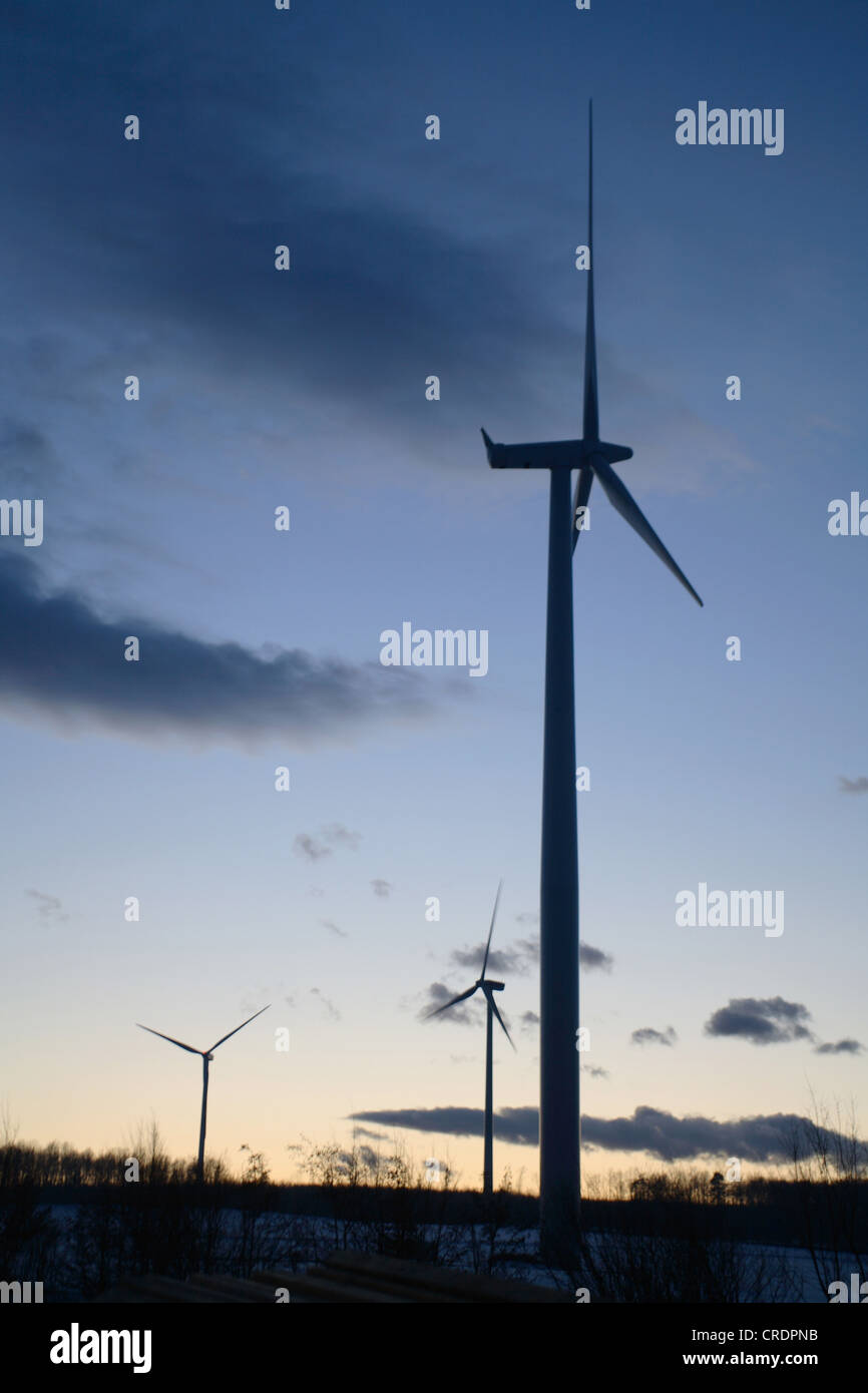 Wind farms sun hi-res stock photography and images - Alamy