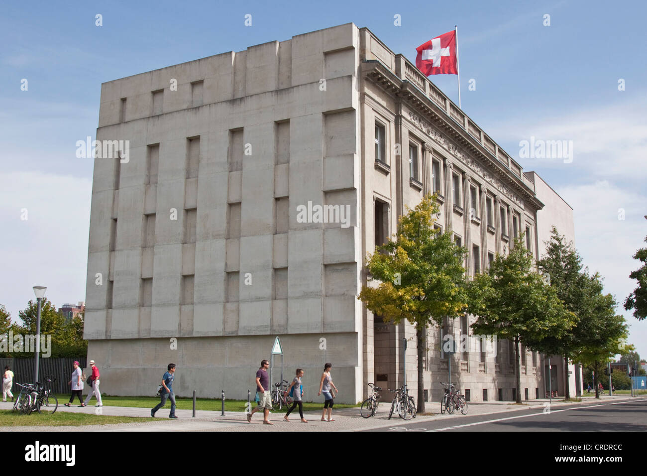 Swiss Embassy, Berlin, Germany, Europe Stock Photo - Alamy