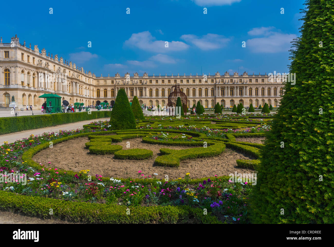 Paris, France, Scenics the "Chateau de Versailles", French Castle ...