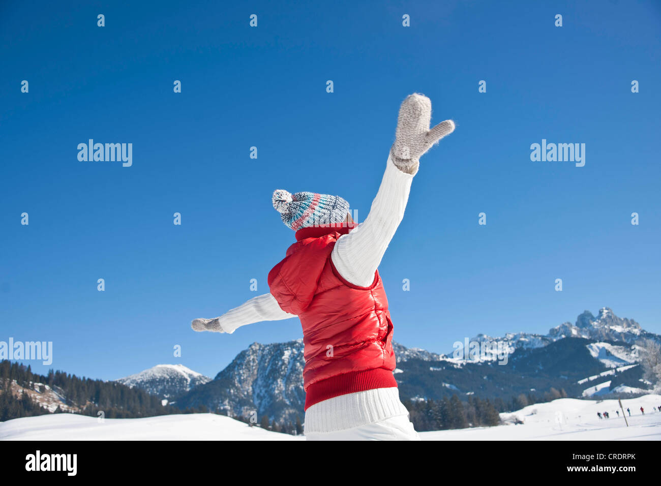 Female dancing snow hi-res stock photography and images - Alamy