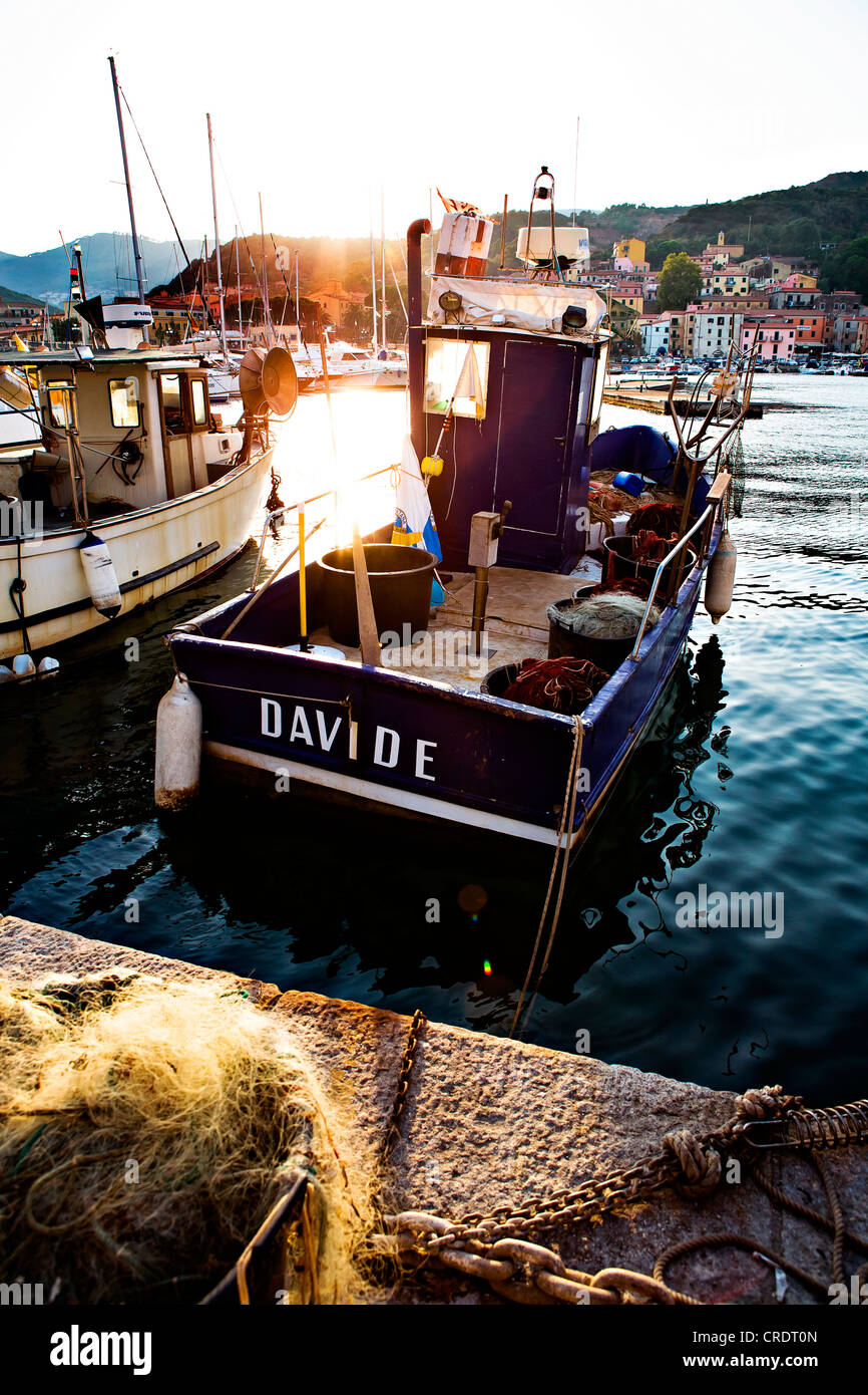 Port of Rio Marina, Elba Island, Italy, Europe Stock Photo - Alamy