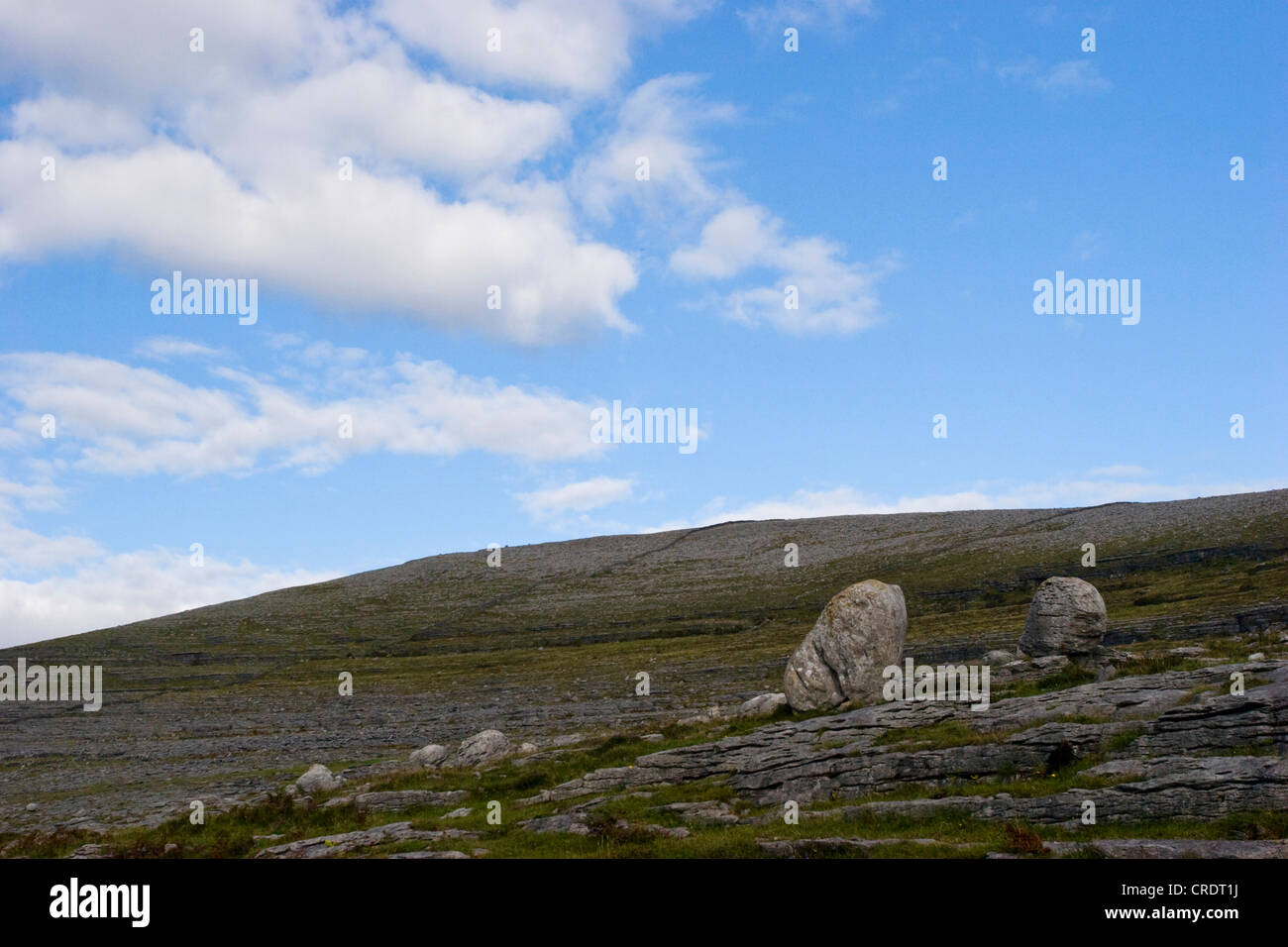 Burren landscape, Ireland, Clarens, The Burren Stock Photo - Alamy