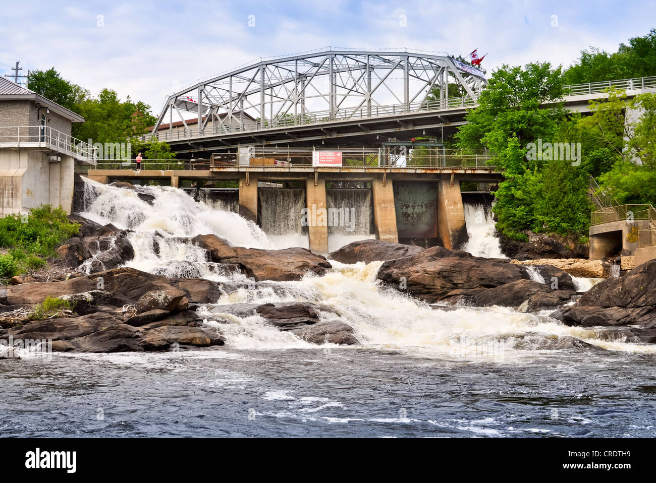 Bracebridge Falls in Muskoka, Ontario Stock Photo - Alamy