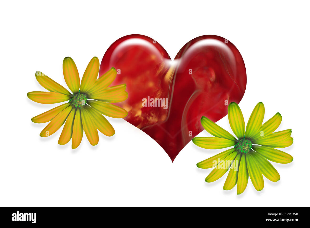 Symbolic of flowers Cut Out Stock Images & Pictures - Alamy