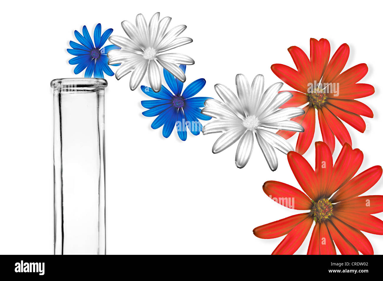 Computer flowers illustration hi-res stock photography and images - Alamy