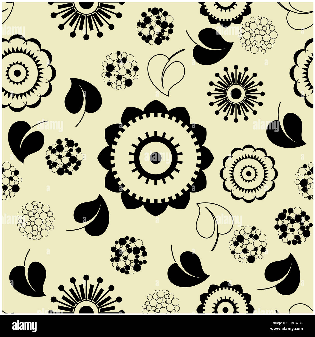 Art floral pattern vintage background Stock Photo - Alamy