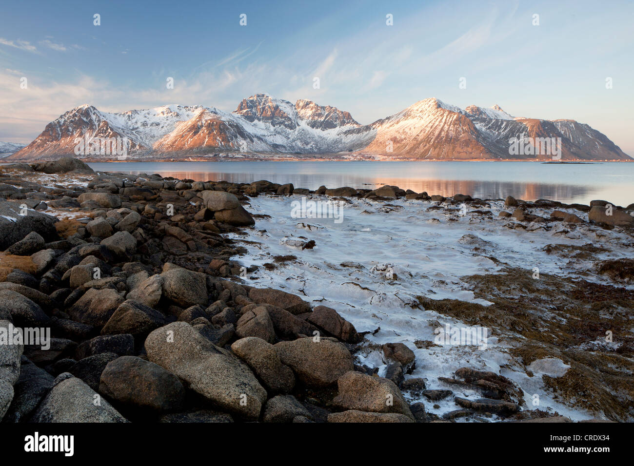 Lofoten islands winter norway hi-res stock photography and images - Alamy