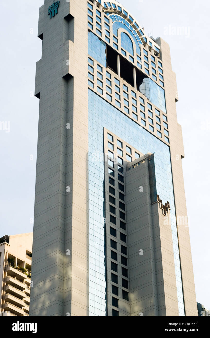Banyan Tree building, Sathorn Road, Bangkok, Thailand Stock Photo - Alamy