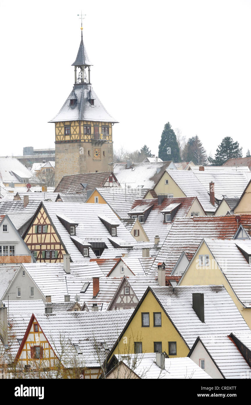 Gate tower of marbach am neckar hi-res stock photography and images - Alamy