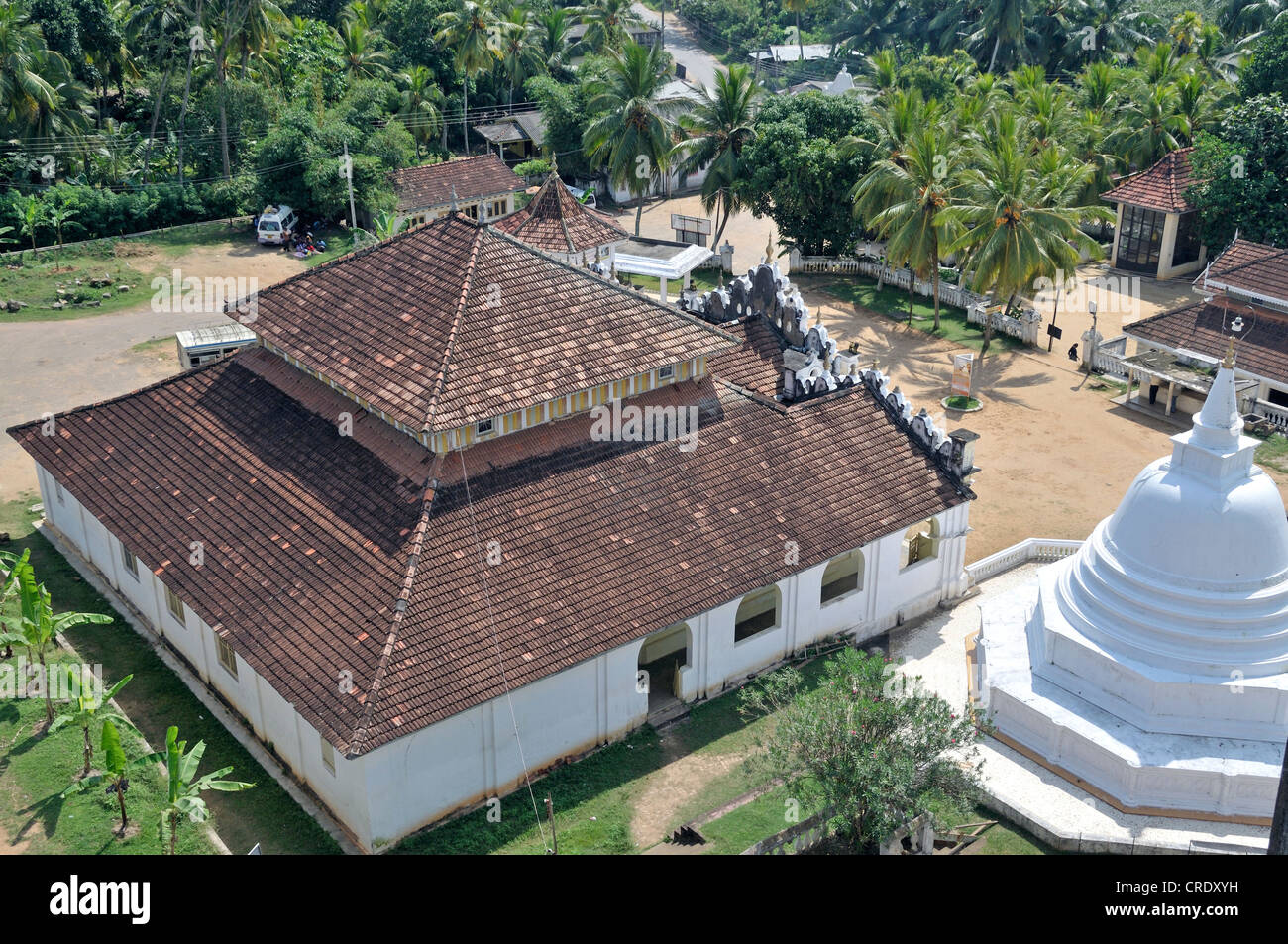 Wewurukannala Vihara Temple, Dikwella, Sri Lanka, Asia, PublicGround ...