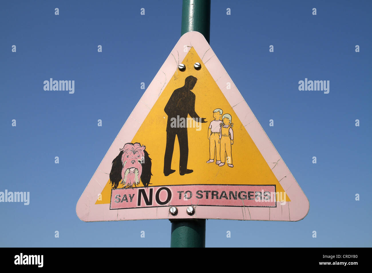 Stranger Danger Sign