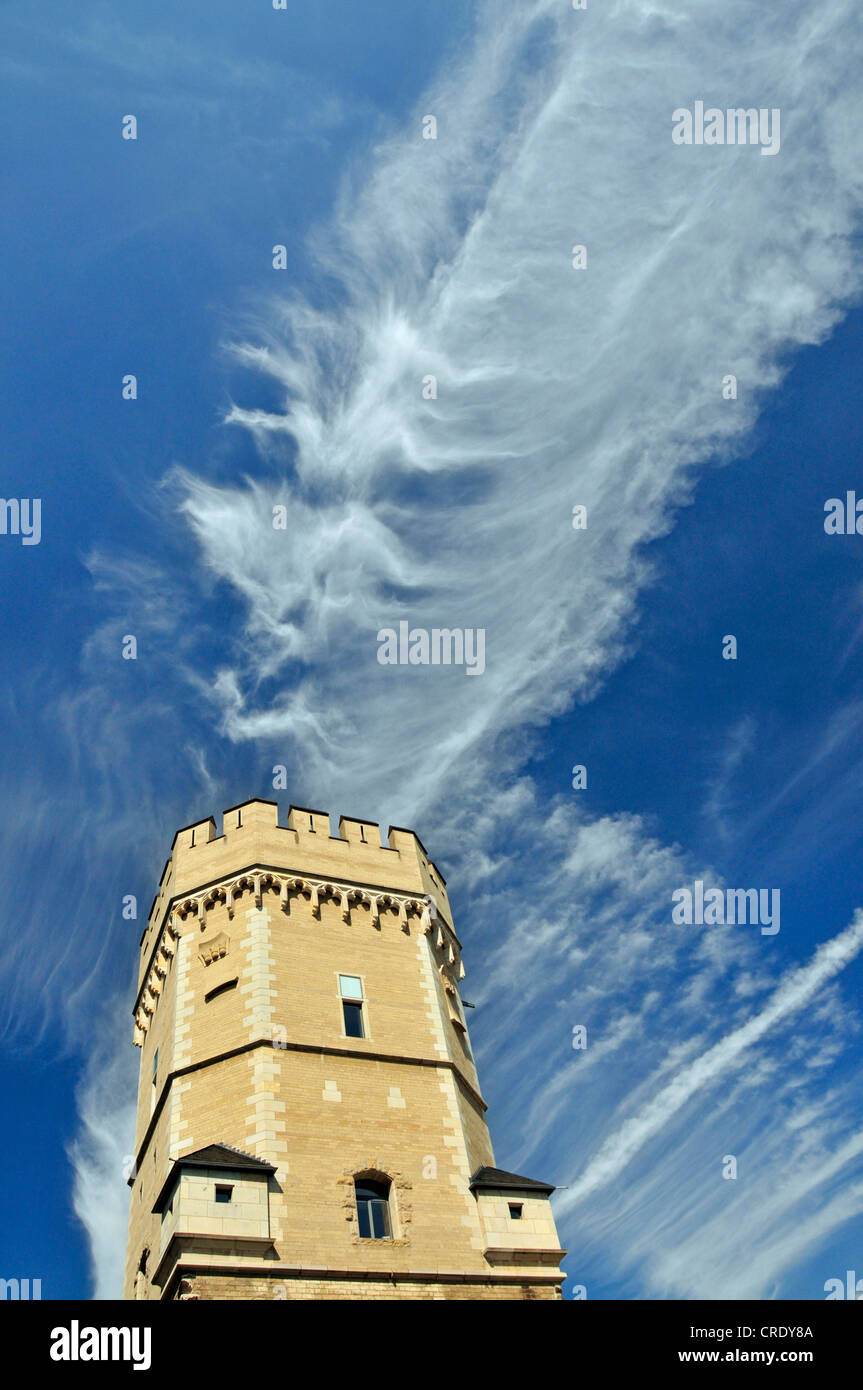 Bayenturm tower, a medieval fortified tower, headquarters of the ...