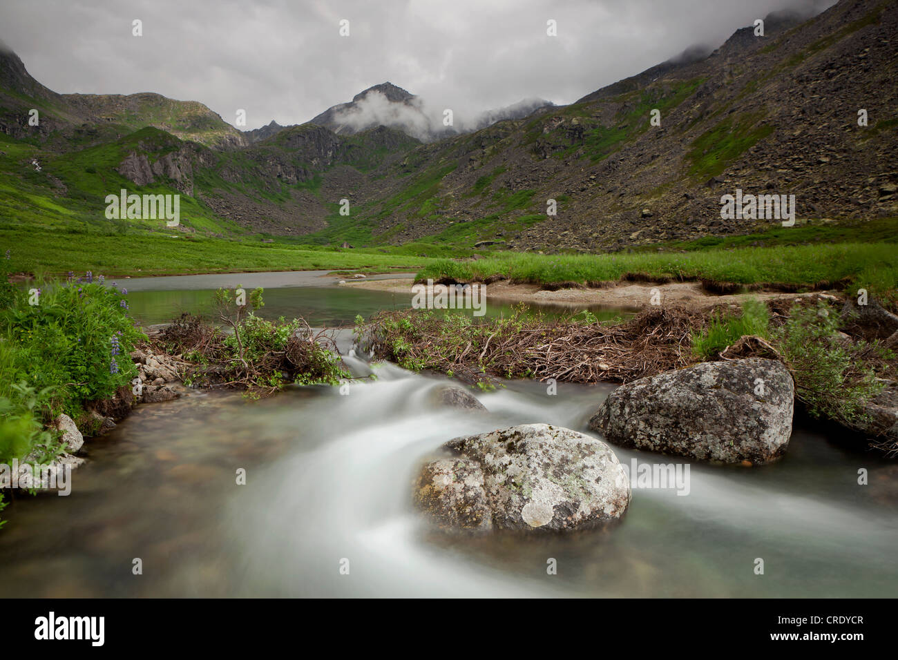 Alaska streams and landscapes hi-res stock photography and images - Alamy