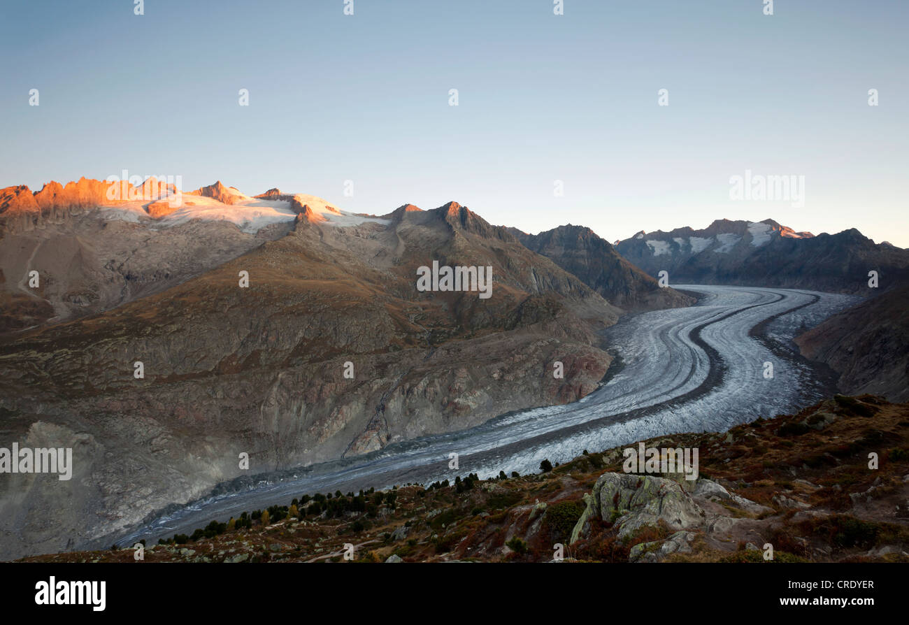 Moosfluh riederalp mountain landscape moosfluh riederalp hi-res stock ...