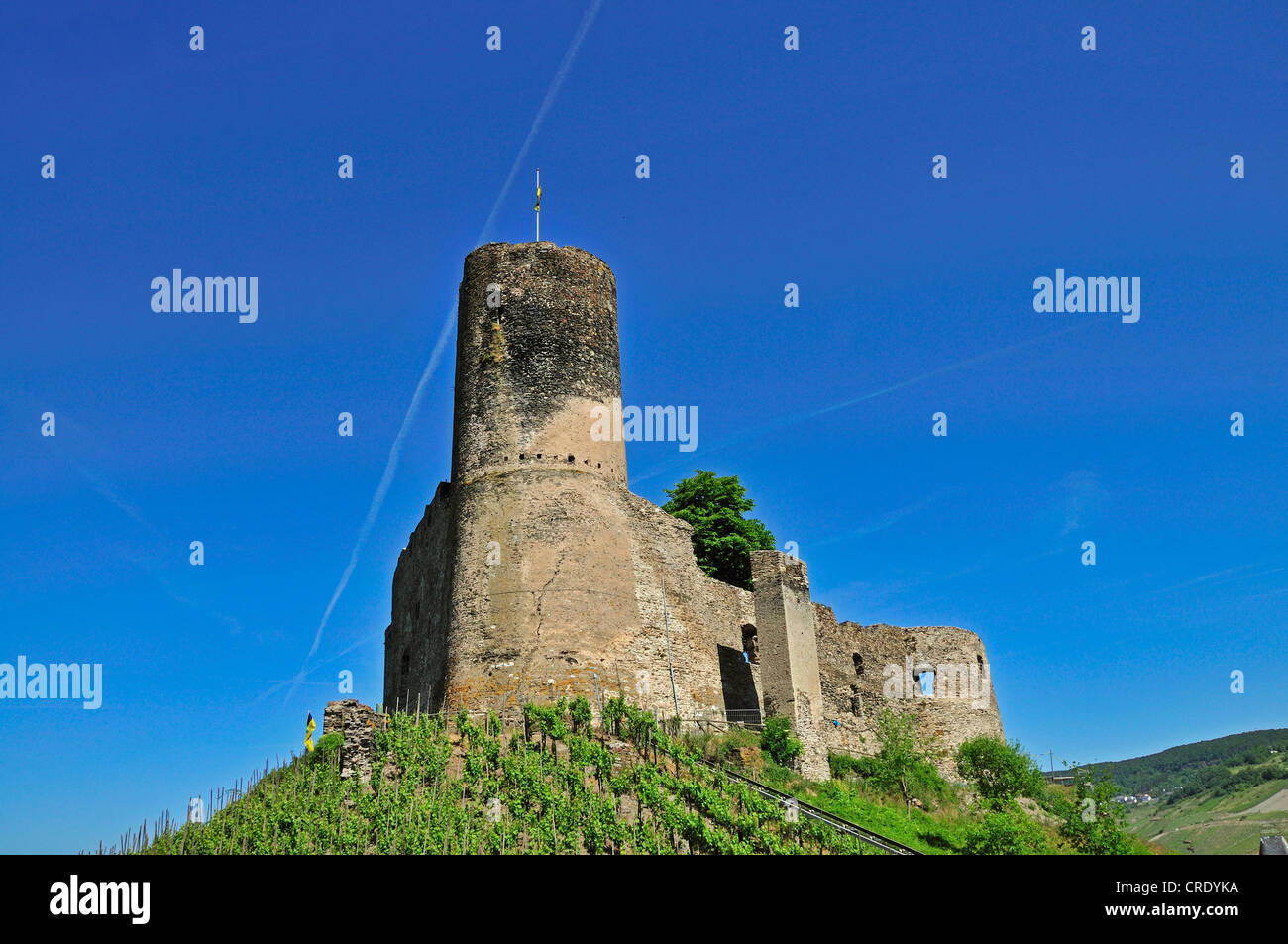 Landshut castle bernkastel kues rhineland palatinate germany hi-res ...