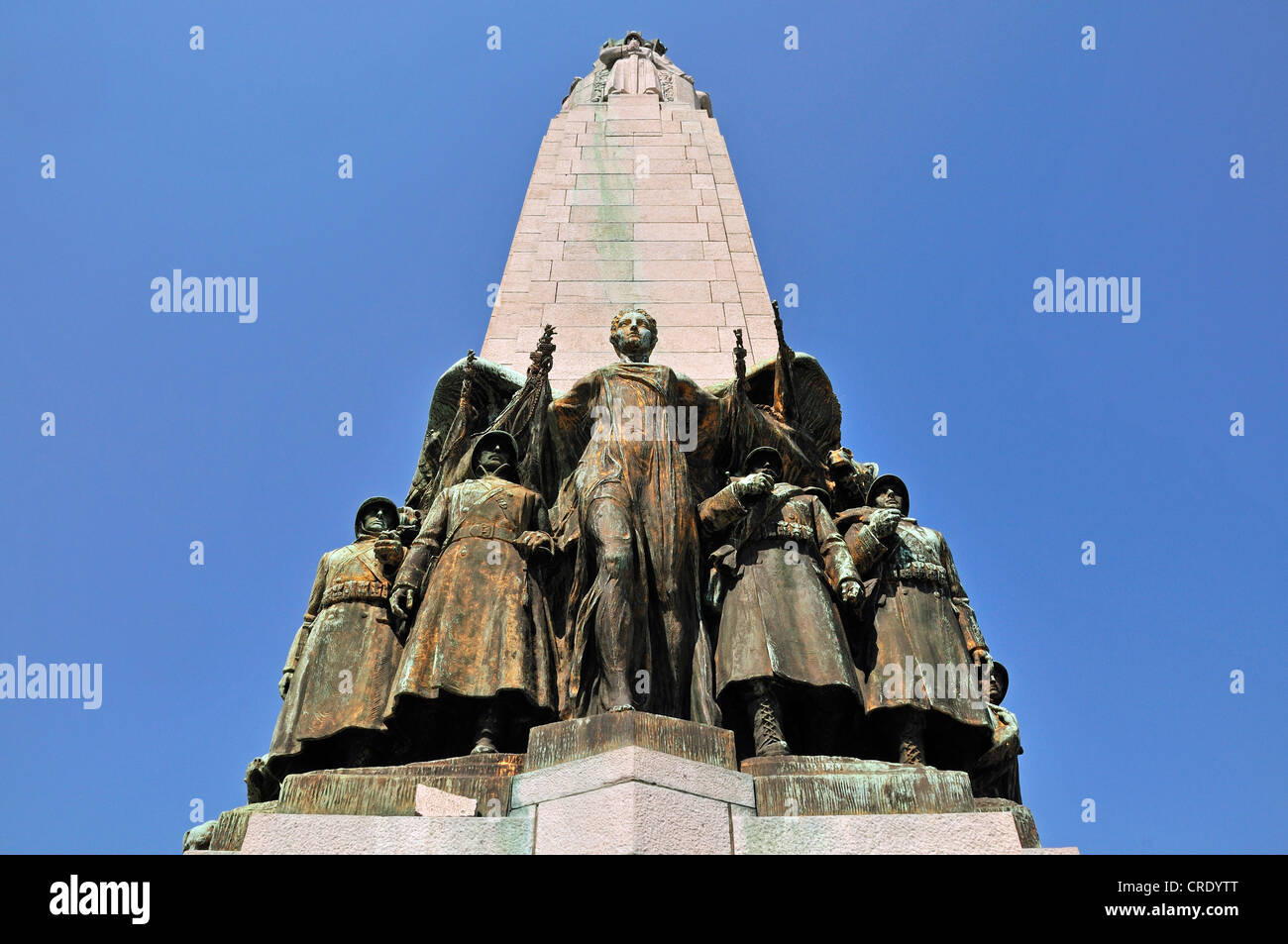 Belgian Infantry Memorial in the city of Brussels, Belgium, Europe ...