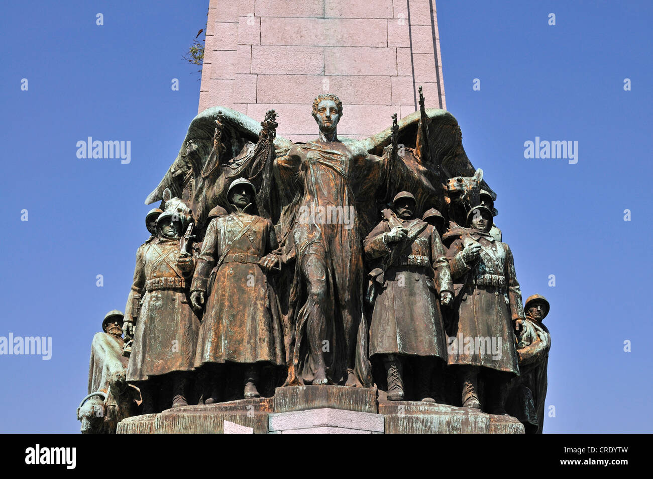 Belgian Infantry Memorial in the city of Brussels, Belgium, Europe ...