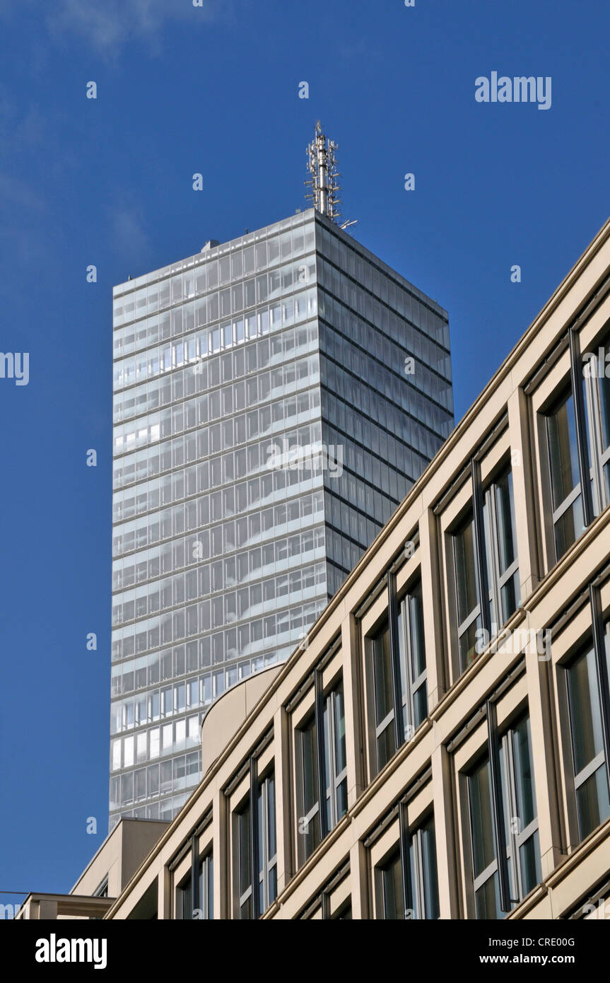 KoelnTurm, Cologne Tower, at the MediaPark, Cologne, North Rhine ...