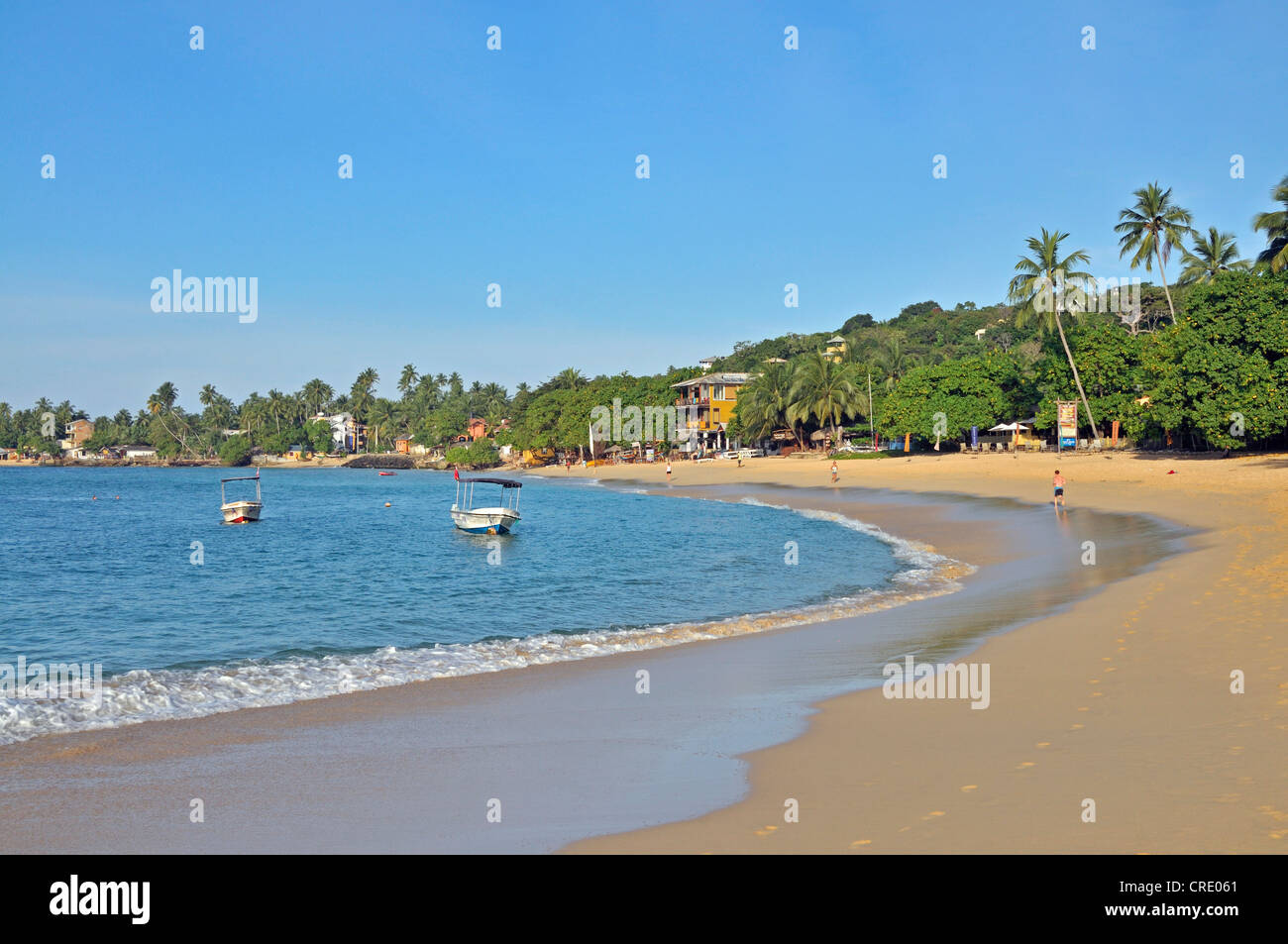 Beach, Unawatuna, Sri Lanka, Ceylon, South Asia, Asia Stock Photo - Alamy