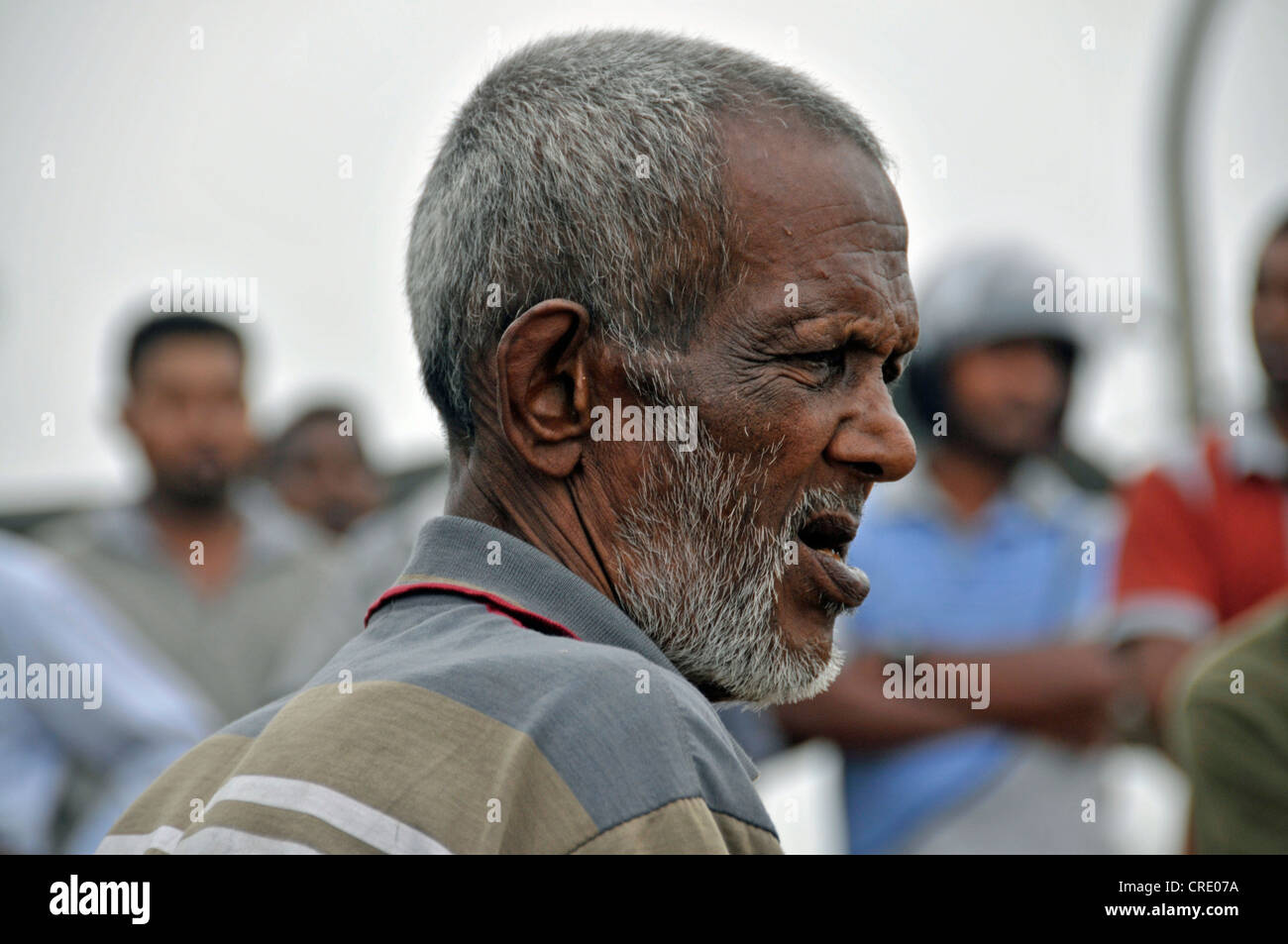 Day labourer, portrait, Galle, Sri Lanka, Ceylon, South Asia, Asia ...