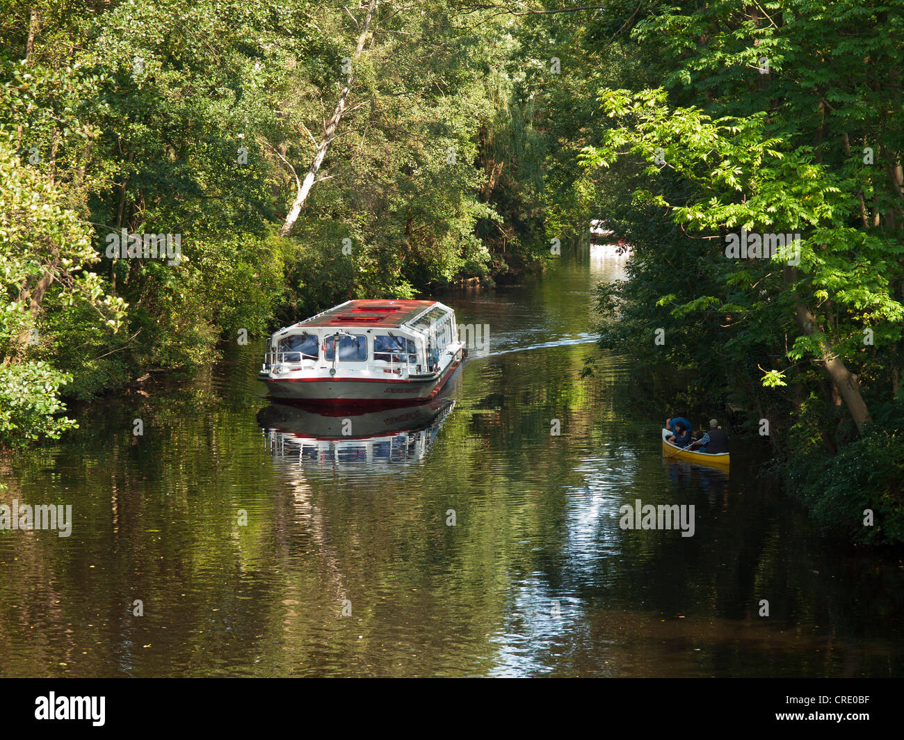 Steam boat river canal hi-res stock photography and images - Alamy