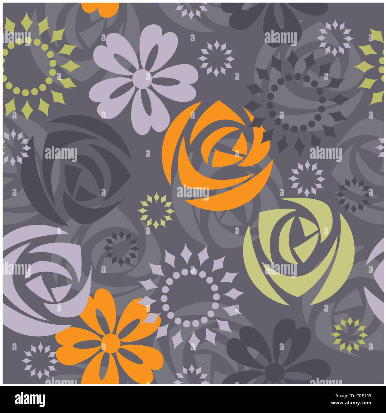 Art floral pattern background Stock Photo - Alamy