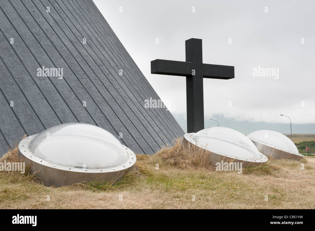 Backlit Outdoor Cross