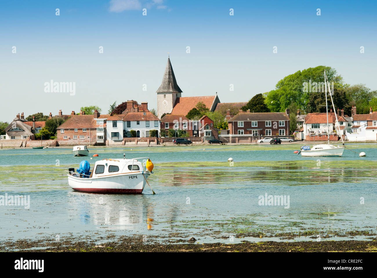 Bosham West Sussex in Chichester Harbour Stock Photo - Alamy