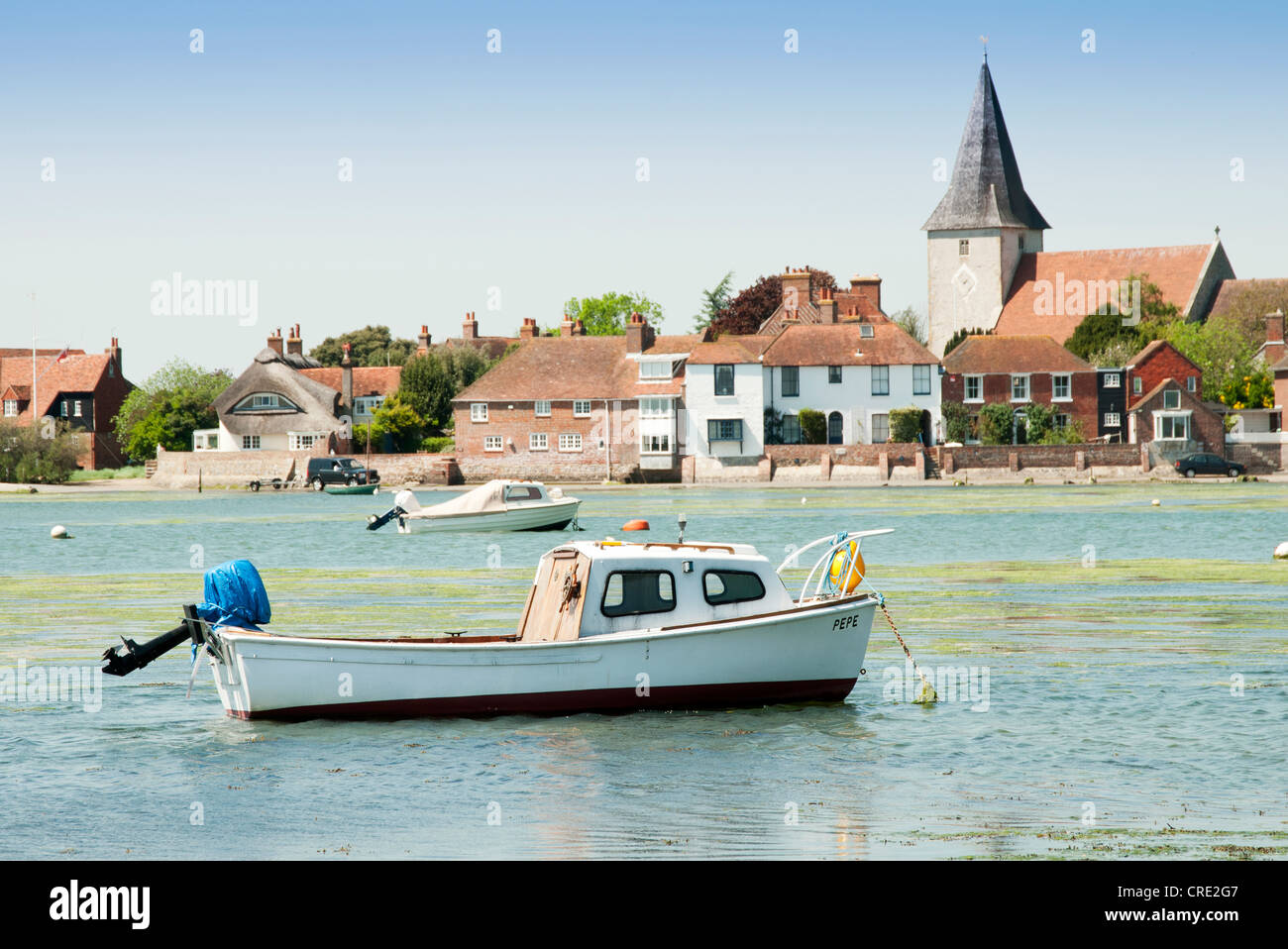 Bosham West Sussex in Chichester Harbour Stock Photo - Alamy