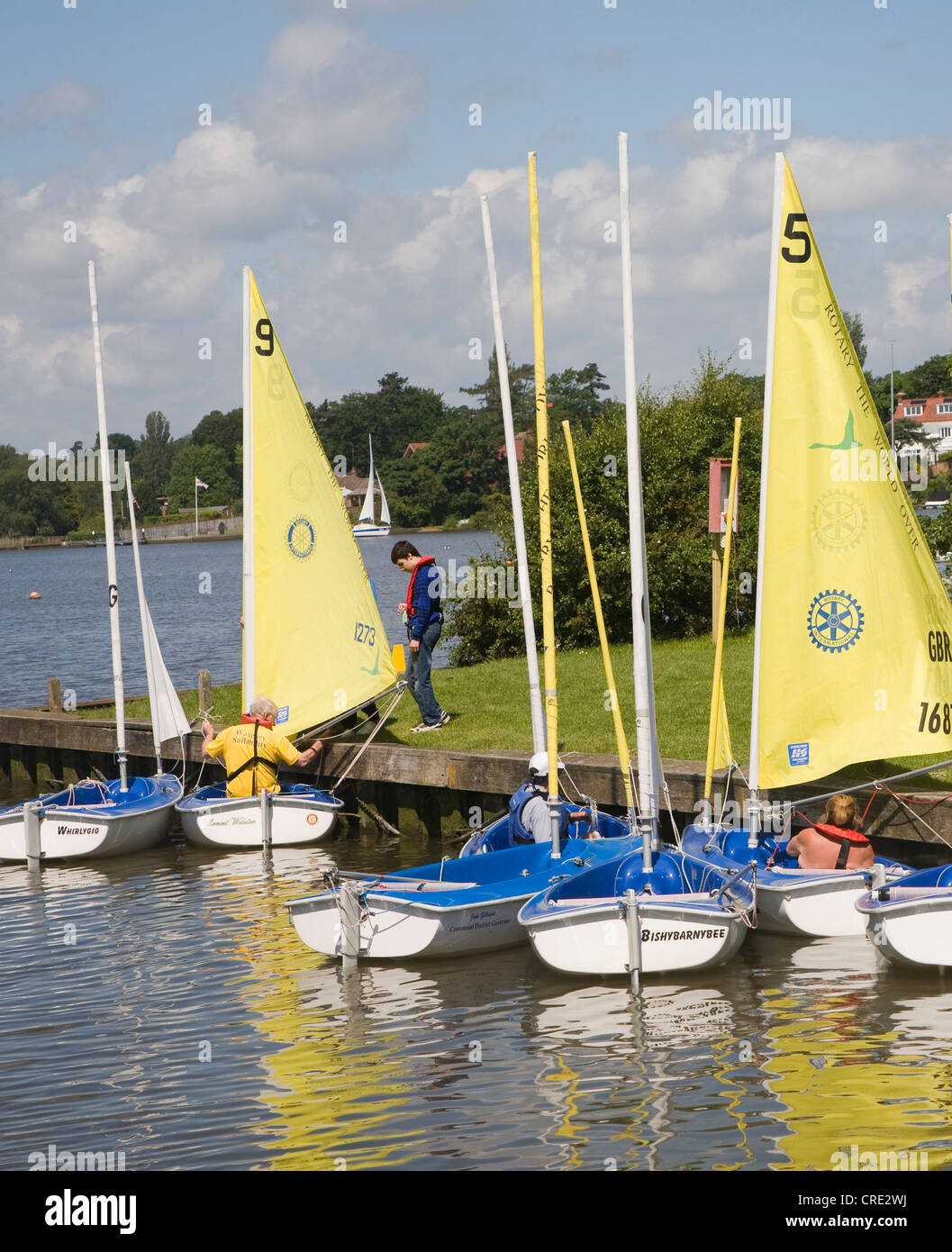Boats on water oulton broad hi-res stock photography and images - Alamy