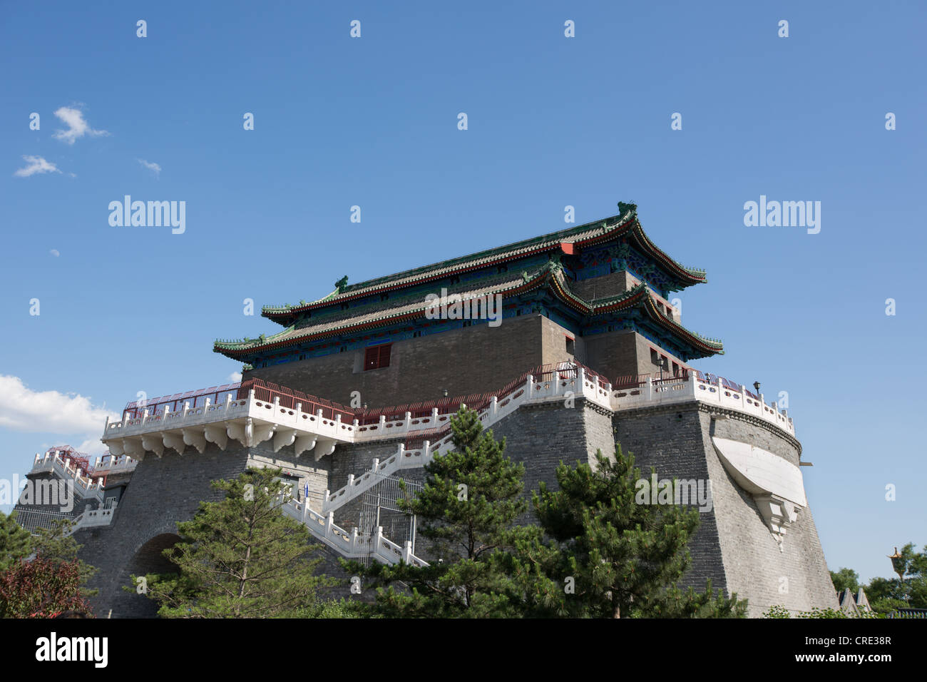Zhengyang Gate Arrow Tower (part of Front Gate), in Tiananmen Square ...