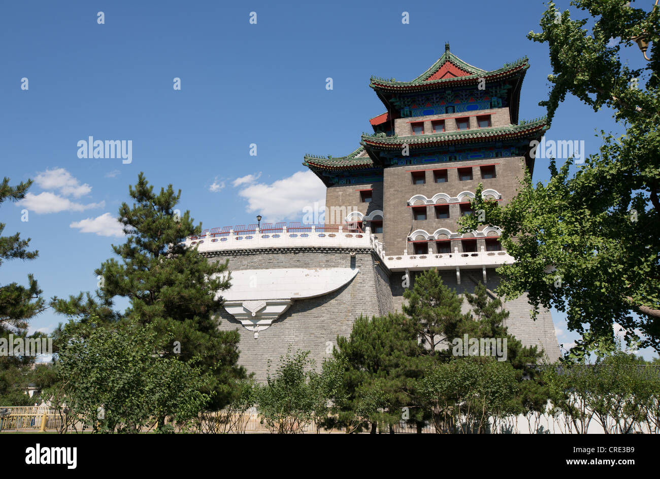 Zhengyang Gate Arrow Tower (part of Front Gate), in Tiananmen Square ...