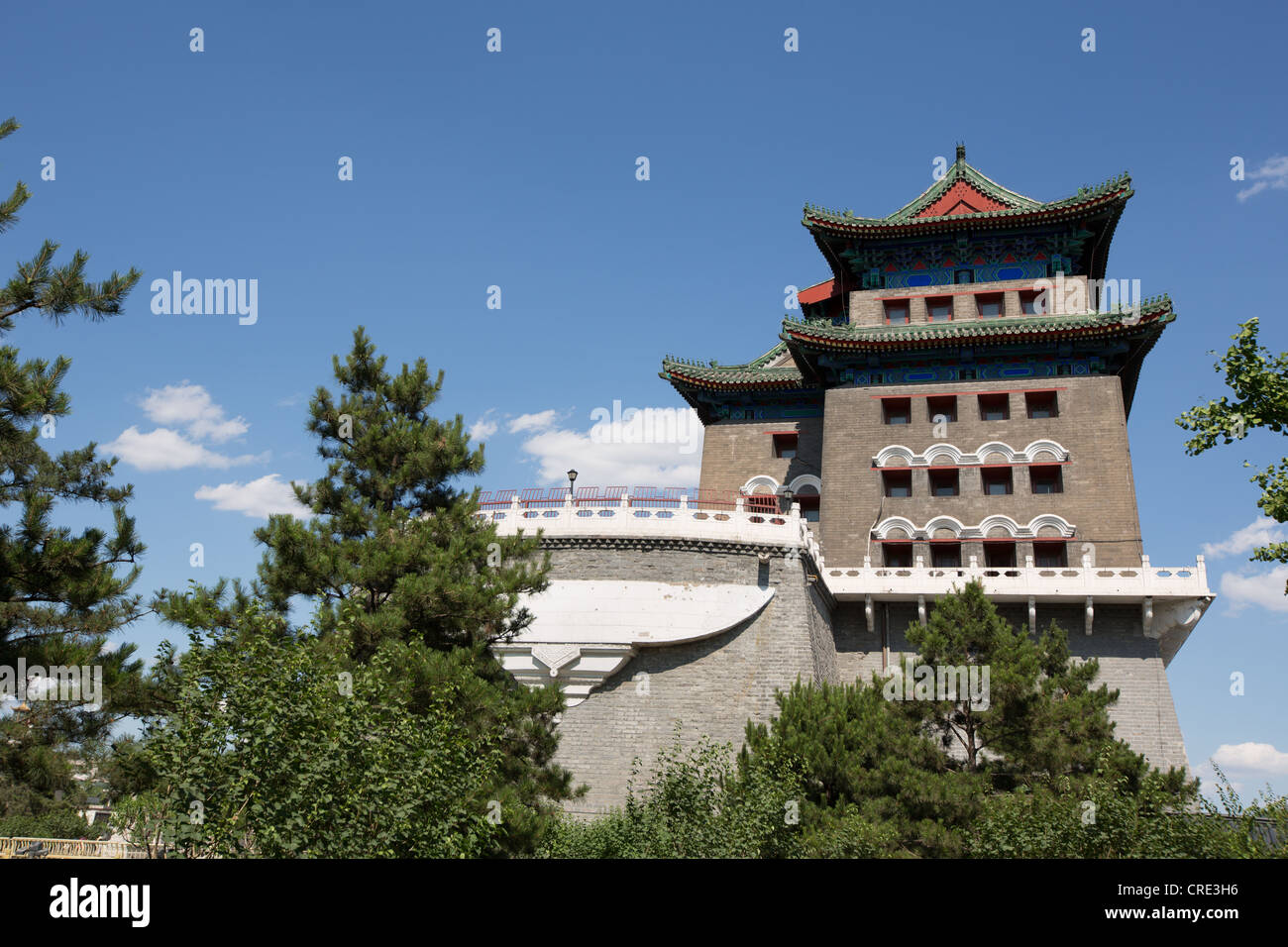 Zhengyang Gate Arrow Tower (part of Front Gate), in Tiananmen Square ...