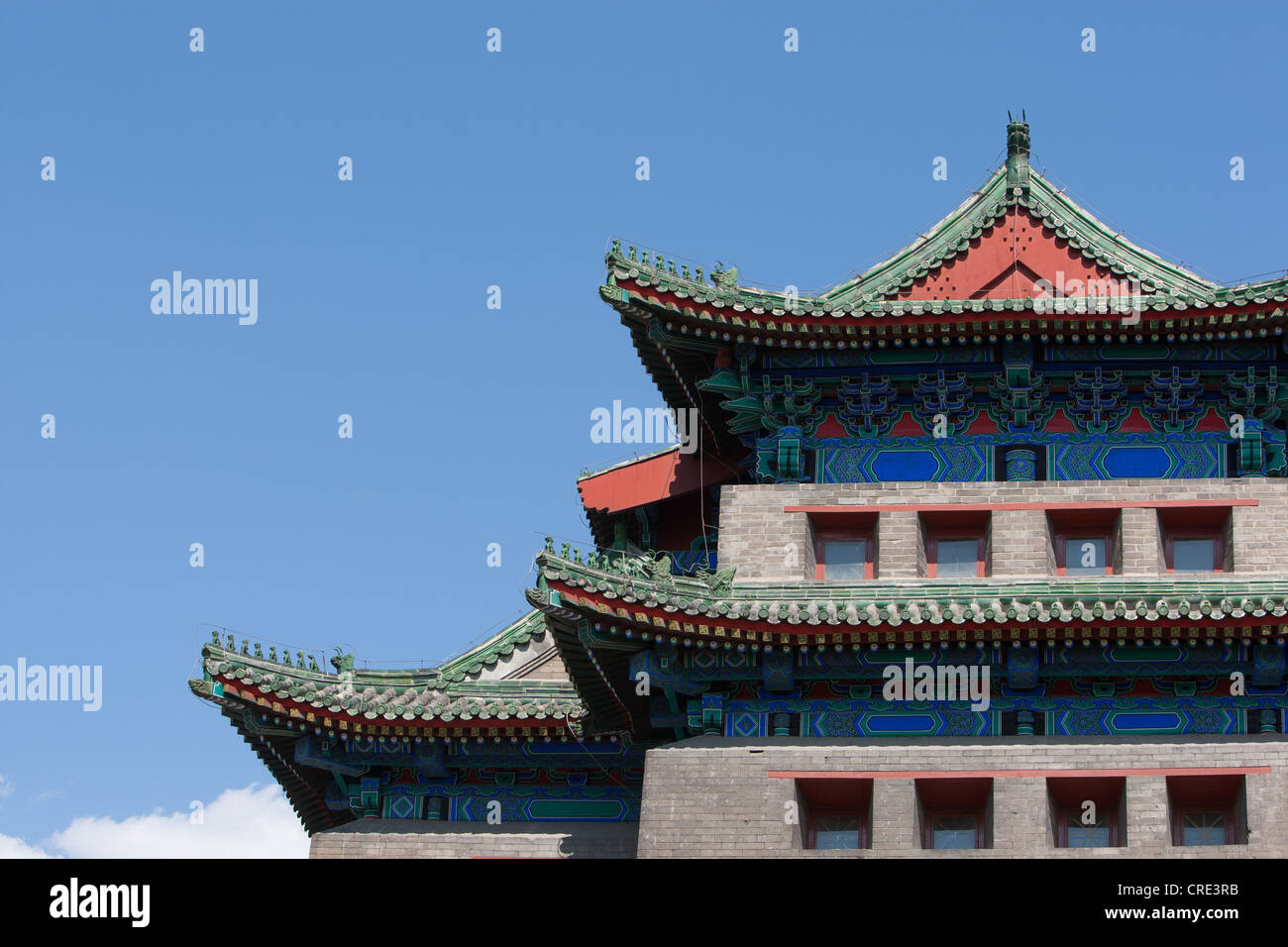 Zhengyang Gate (Front Gate) in Tiananmen Square, in Beijing, China ...