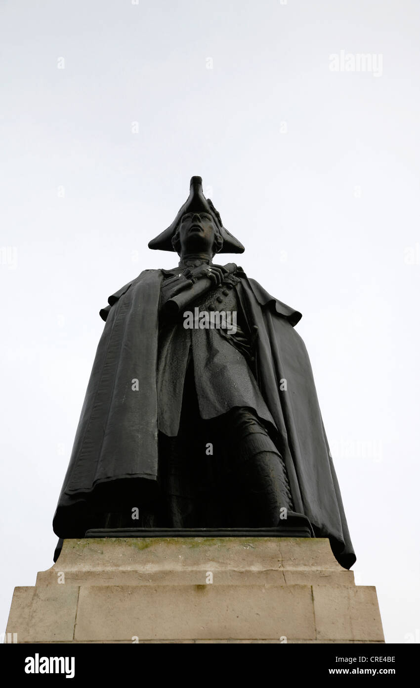 Statue of General Wolfe in Greenwich Park, Greenwich, London, UK Stock ...