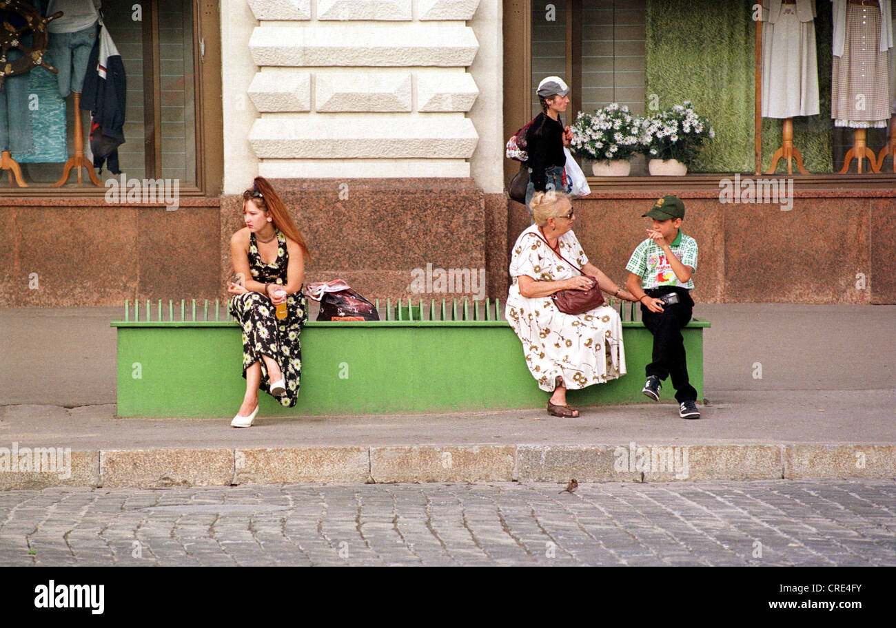 Moscow people hi-res stock photography and images - Alamy