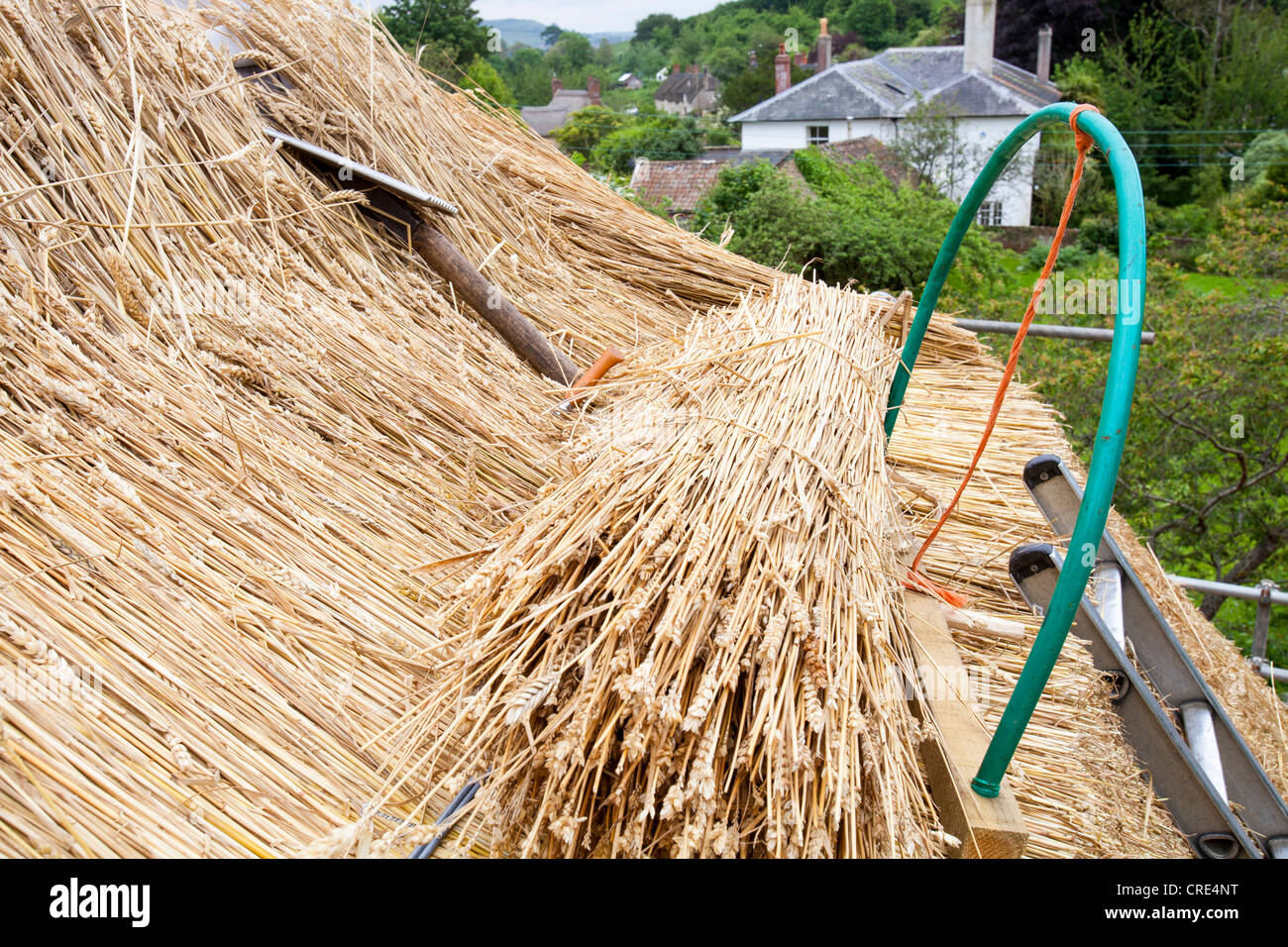 Barn thatched roof in hi-res stock photography and images - Alamy