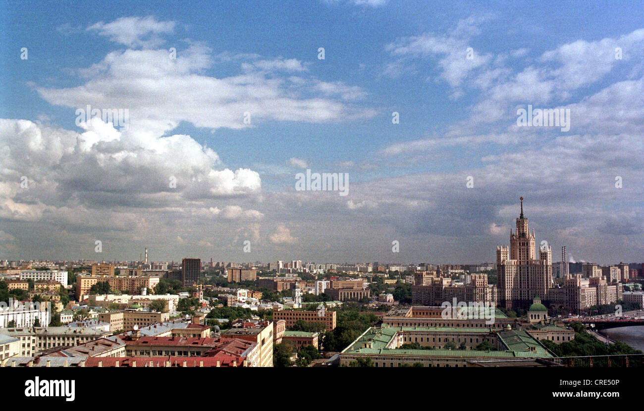 Moscow, roofs of Moscow Stock Photo - Alamy